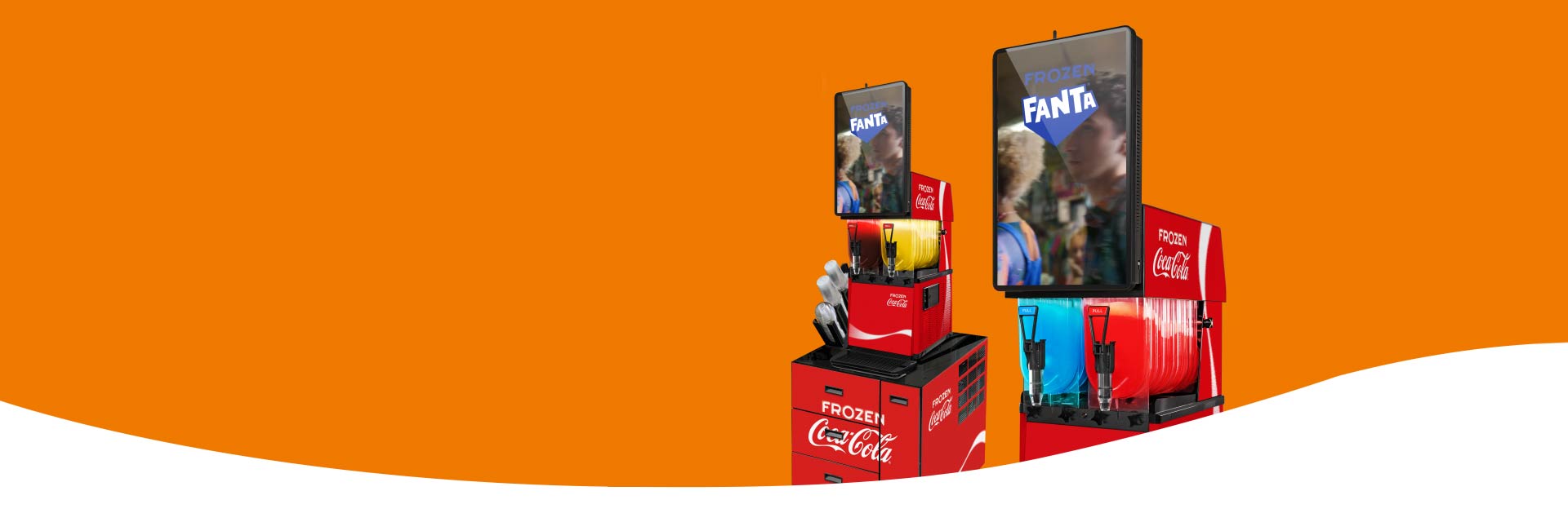 Fanta Frozen – Coke Frozen